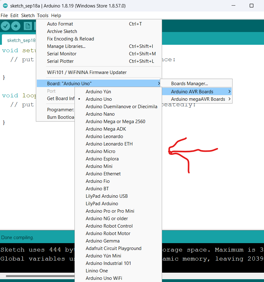 ser_open(): can't open device.COM1 | Arduino error solved