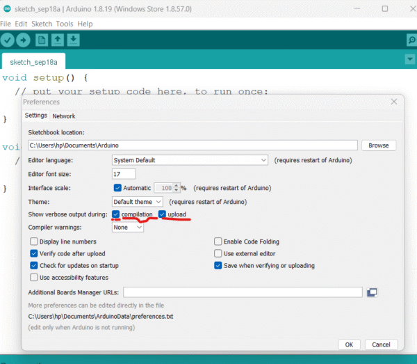 ser_open(): can't open device.COM1 | Arduino error solved